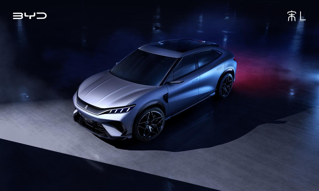对决 Model Y？比亚迪高端 B 级纯电 SUV 宋 L 亮相上海车展 | 极客公园
