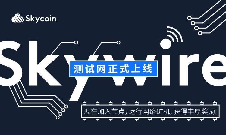 Skywire 测试网上线，Skycoin 领跑区块链生态搭建 | 极客公园