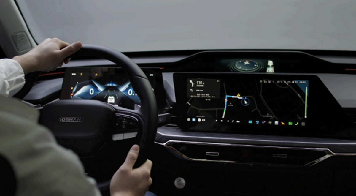 欧尚 Z6 内饰公布，首次搭载 OnStyle5.0 智慧快乐座舱 | 极客公园