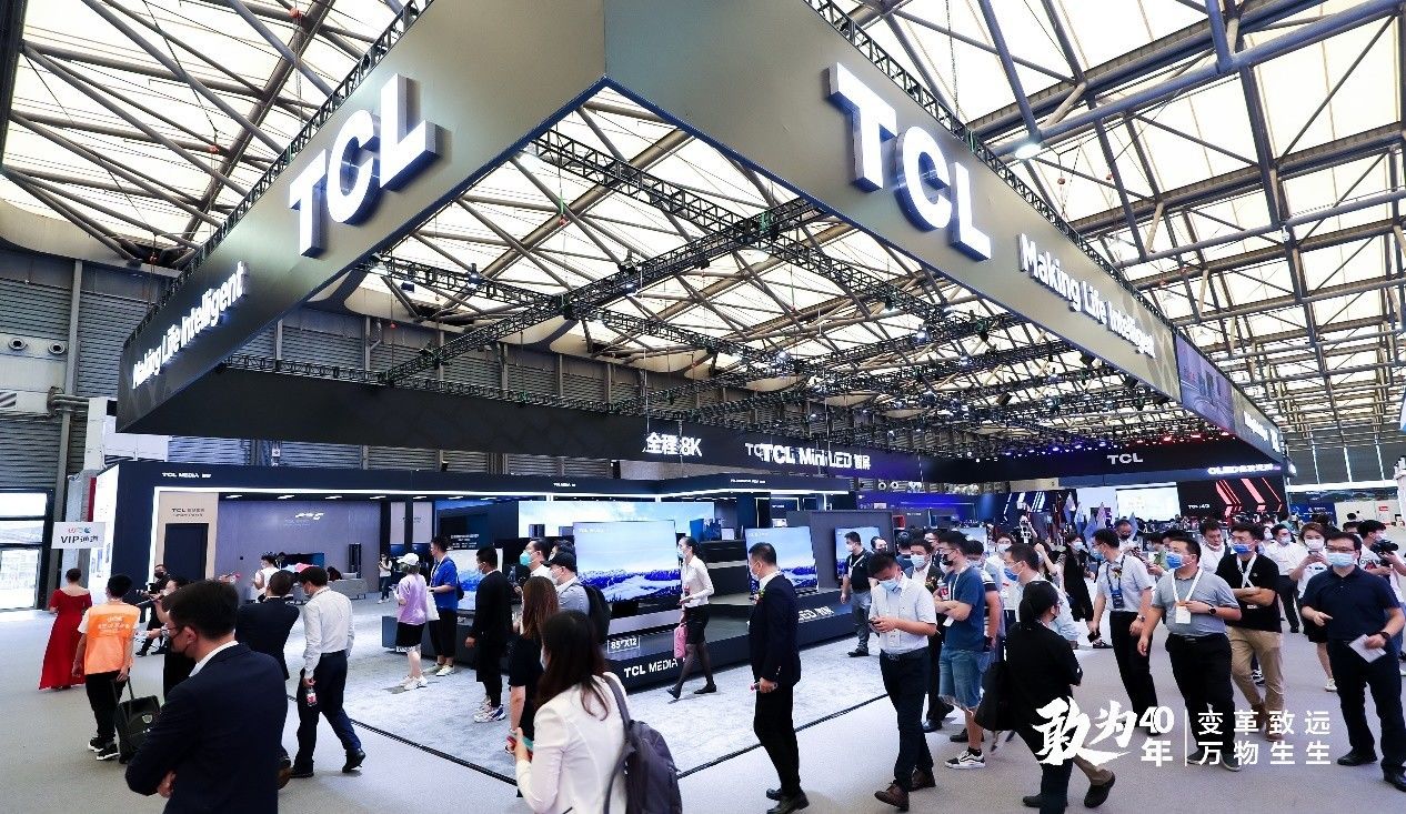 直击UDE2021，TCL Mini LED智屏大放异彩引领显示行业新动向 | 极客公园